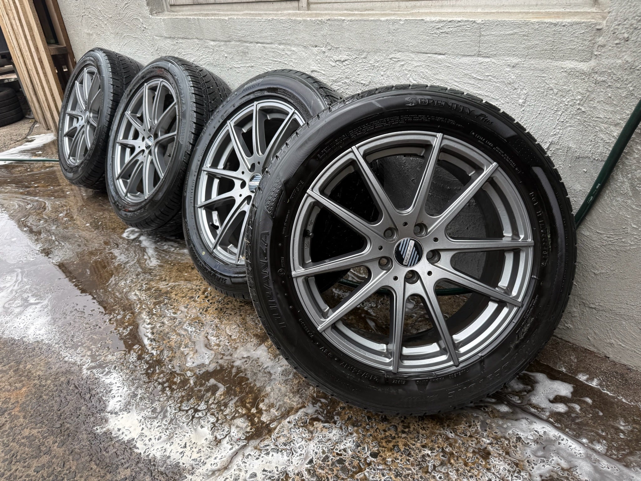 Auscar Grey 17” Alloy Wheels with Excellent Tyres – Wheel Torque
